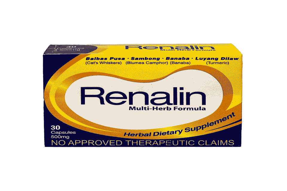 RENALIN Herbal Capsule 30's price in the Philippines | MedsGo Pharmacy